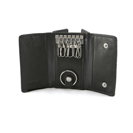 Double Leather Case with Snap Closure for Key Storage – Osgoode Marley